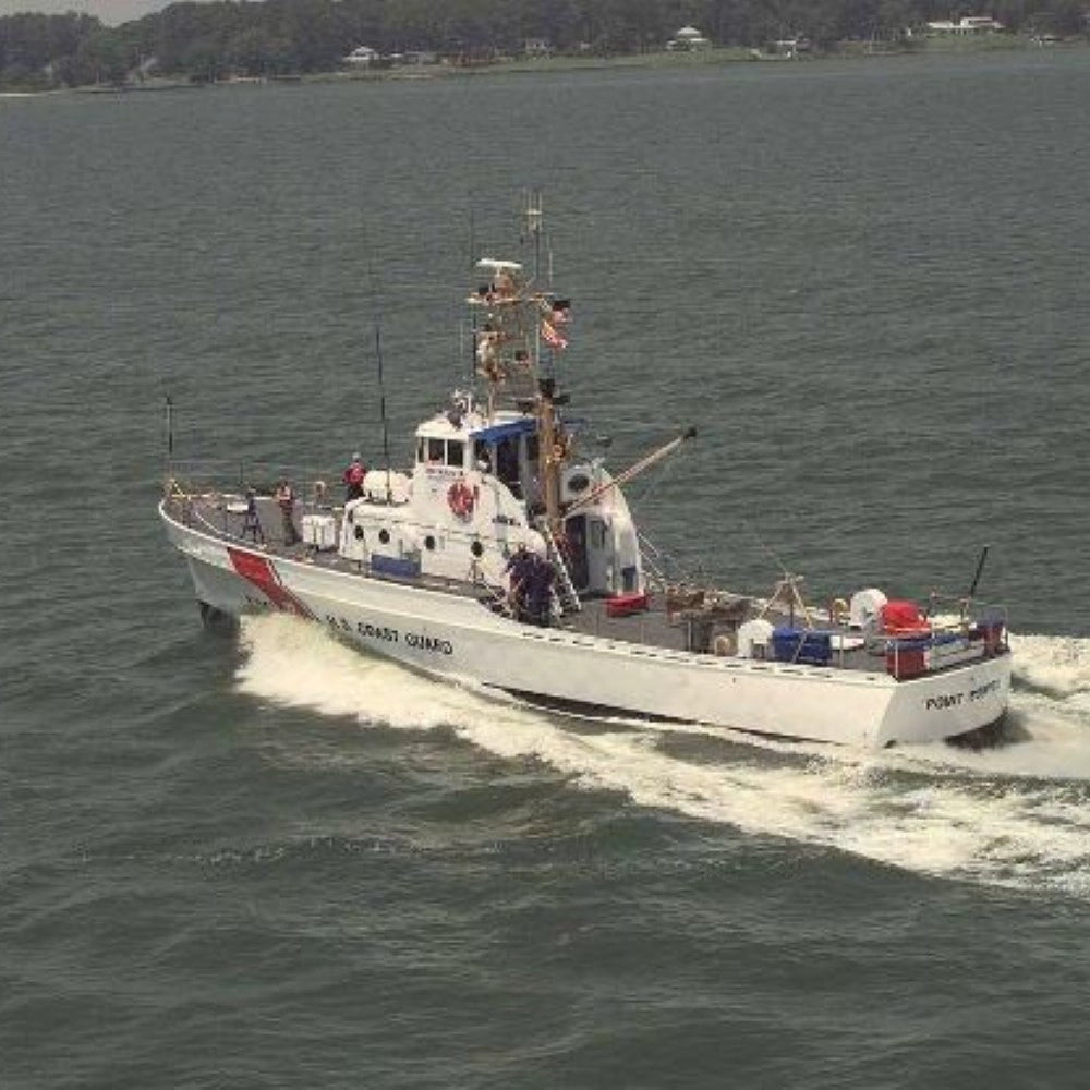 Buy US Coast Guard 82' - Peace time (30") Fully Assembled Model Ship ...