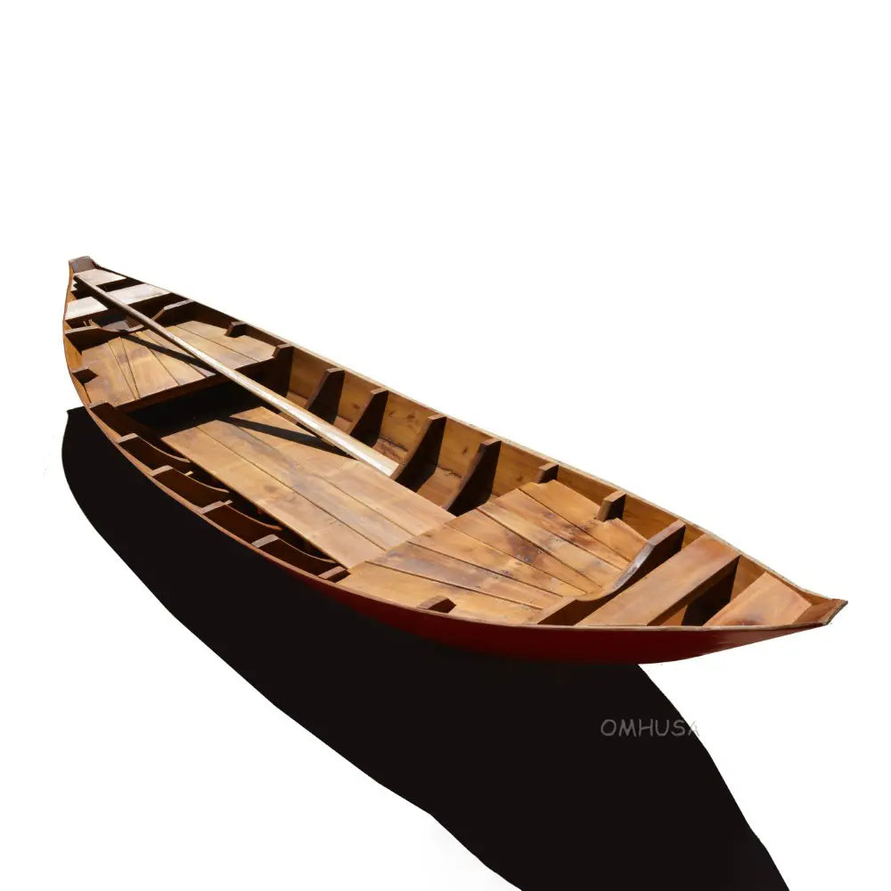 Buy South East Asia Sampan Boat Red Bottom Thuyen Ba La Tam Ban – Adama ...