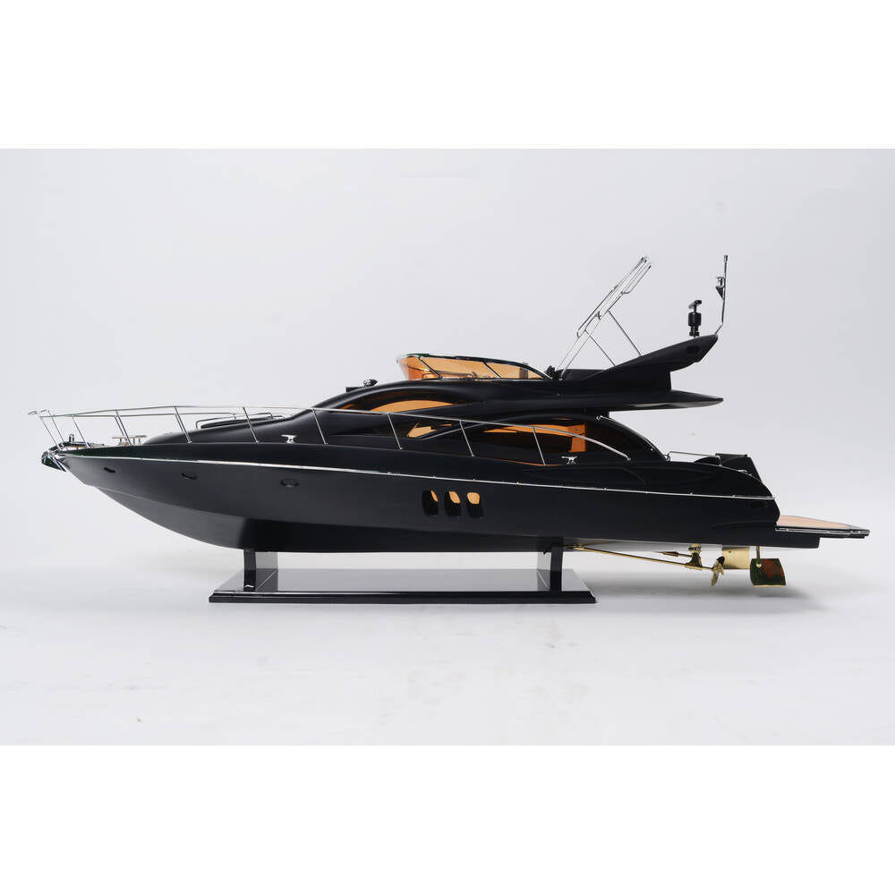 Buy Manhattan Sunseeker Black Fully Assembled Model Ship – Adama Model ...