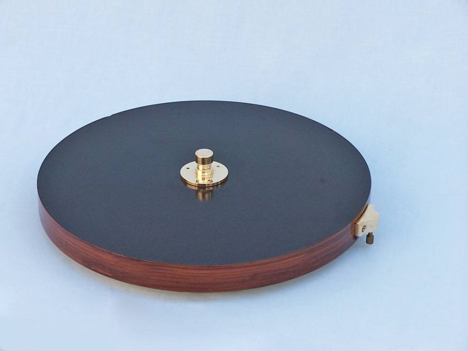 Buy Handcrafted Model Ships Decorative Wooden Brass Compass Table 23 ...