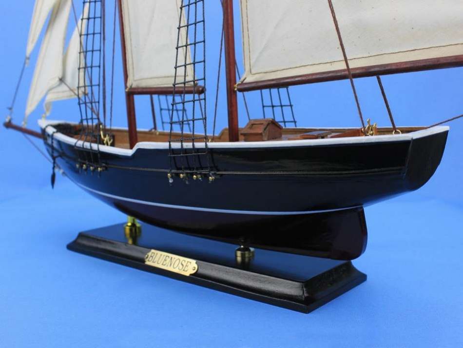 Buy Wooden Bluenose Model Sailboat Decoration 24" – Adama Model Ships