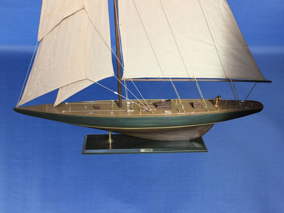 Buy Handcrafted Model Ships Wooden Rustic Endeavour Model Sailboat ...