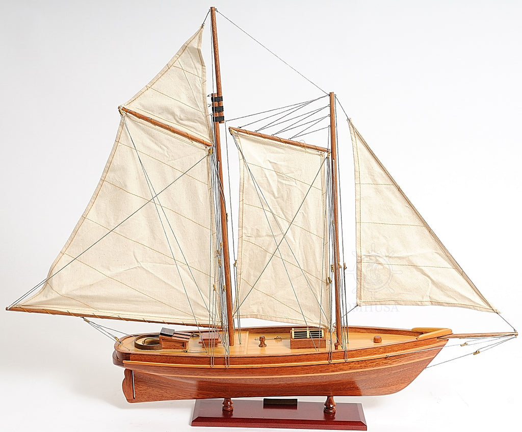 Buy America Cup Racing Yacht Fully Assembled Model – Adama Model Ships