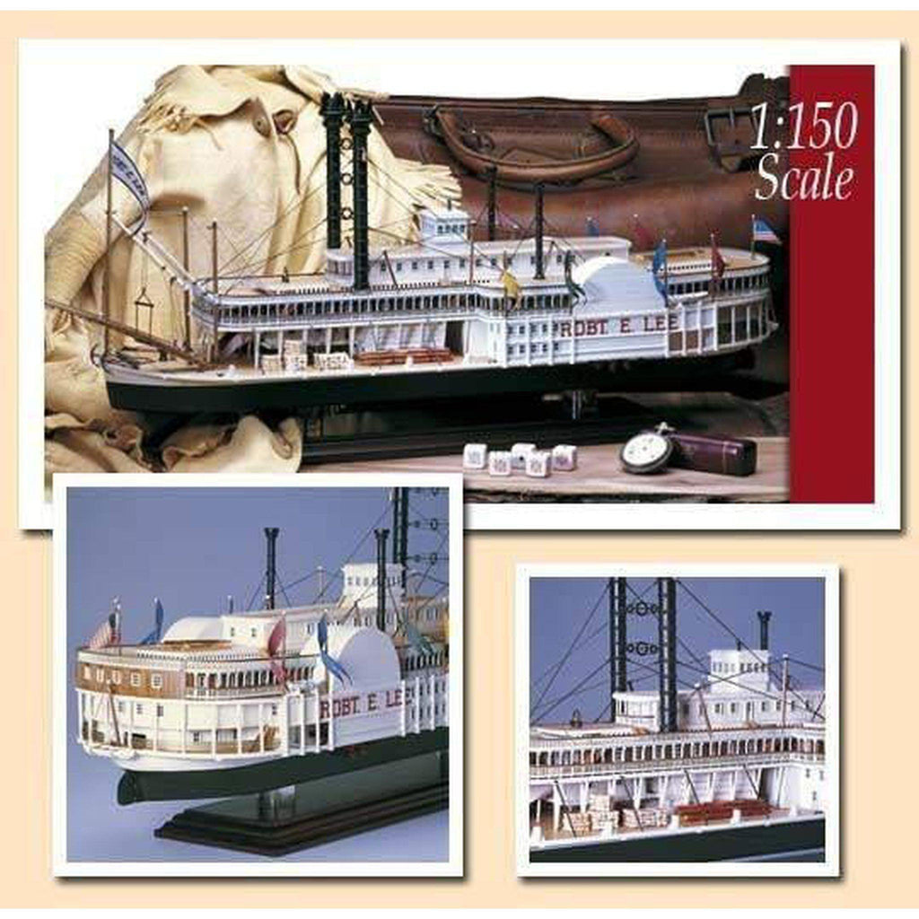 Buy Robert E Lee Mississippi Riverboat Amati Wooden Model Ship Kit ...