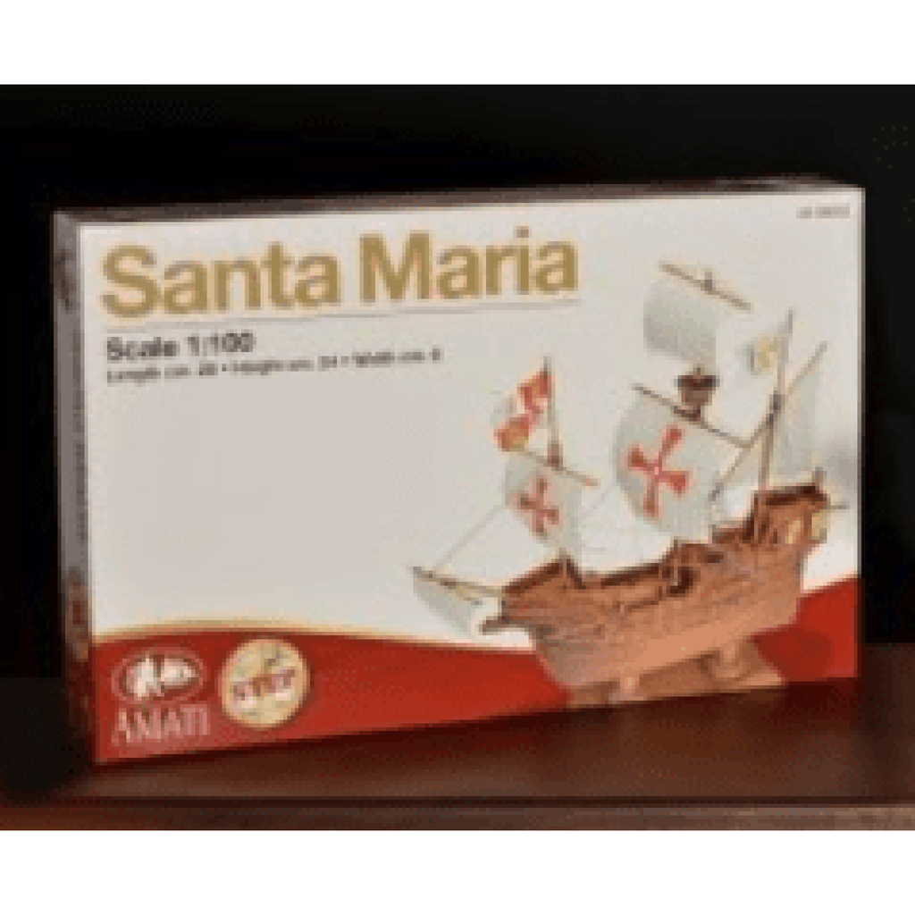 Buy SANTA MARIA 1ST STEP KIT (AMATI, 1/100) First Step Model Kit ...