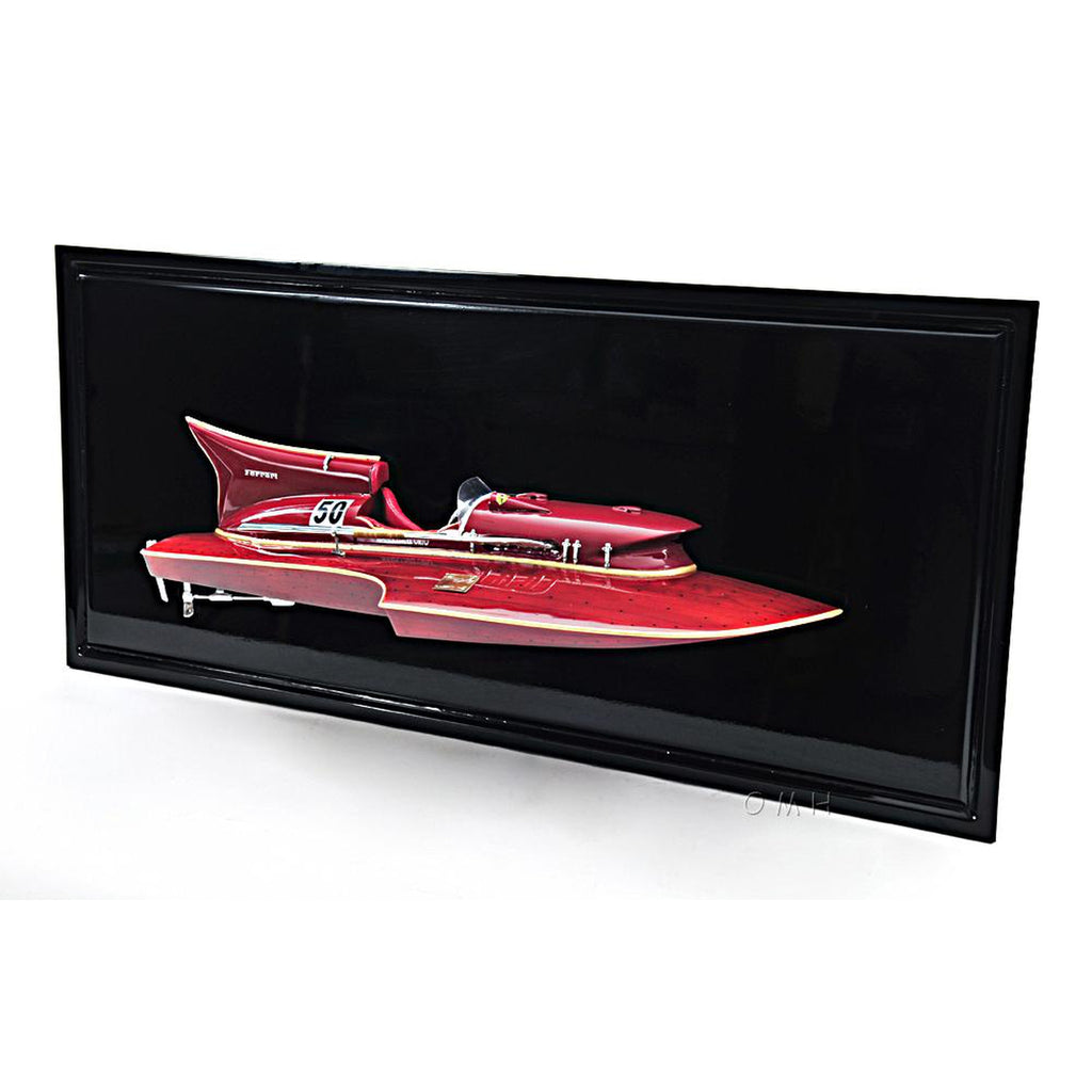 Buy Ferrari Hydroplane Half Hull – Adama Model Ships