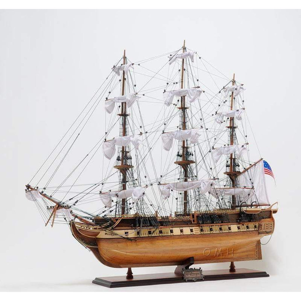 Buy USS Constitution Large With Table Top Display Case - FREE SHIPPING ...