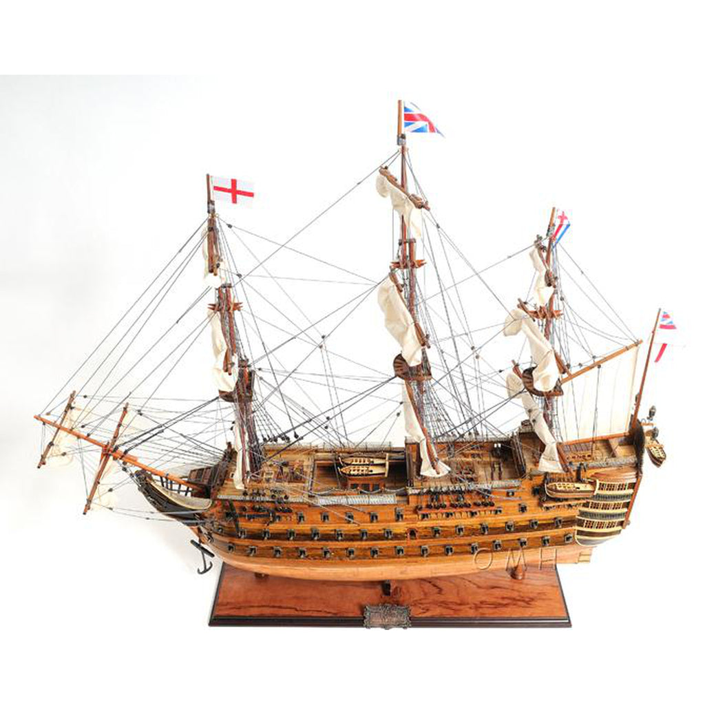 Buy HMS VICTORY COPPER BOTTOM Fully Assembled Model Ship – Adama Model ...
