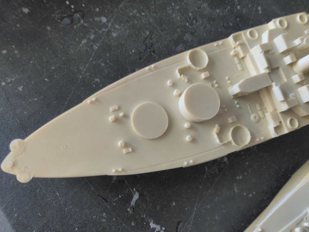 Buy USS Tennessee BB43 1/350 Scale Resin Model Ship Kit – Adama Model Ships