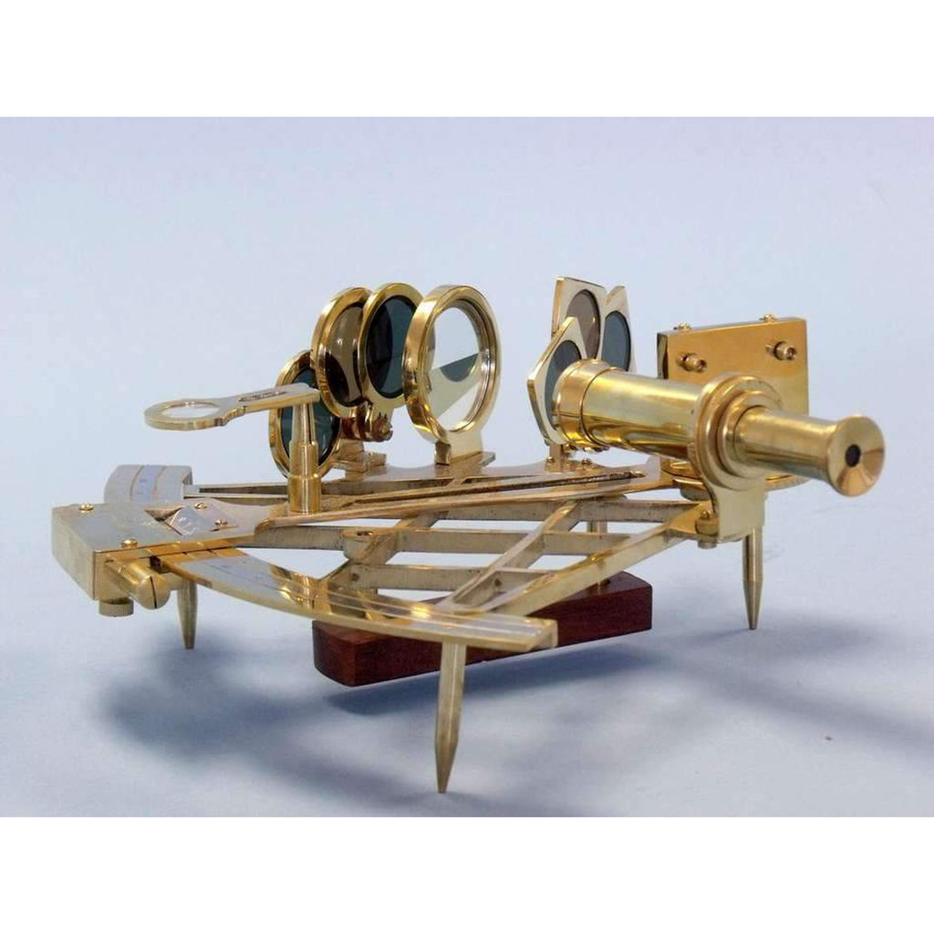 Buy Admiral's Brass Sextant with Rosewood Box 12" – Adama Model Ships