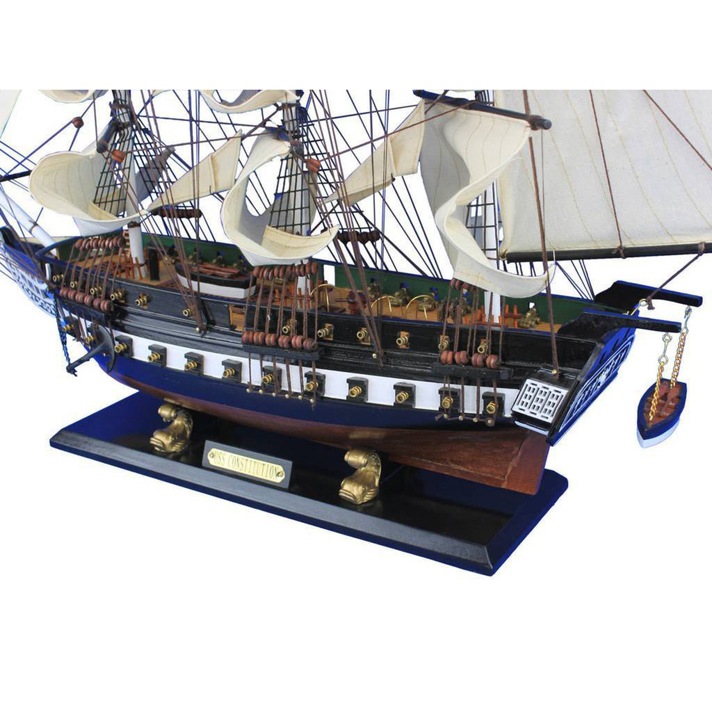 Buy Wooden USS Constitution Tall Model Ship 32" – Adama Model Ships