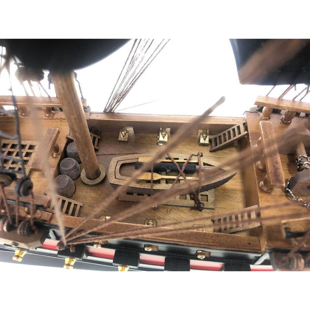 Buy Wooden Captain Kidd's Adventure Galley Black Sails Limited Model ...